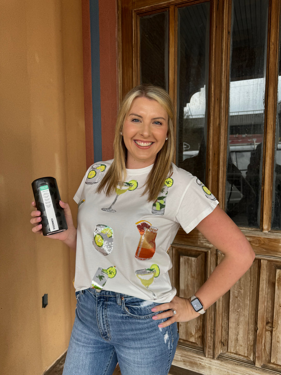 Multi Drink Tee – Wildflower Boutique Morgan City